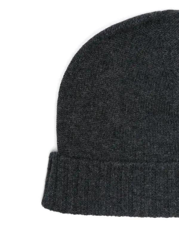 Le Kasha Fine-knit Beanie - Grey