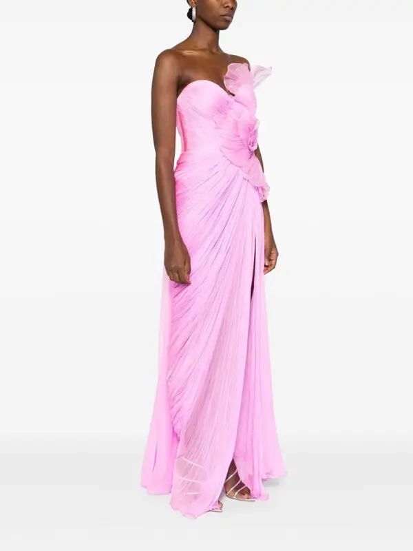 IRIS SERBAN Adelaine Maxi Dress - Pink
