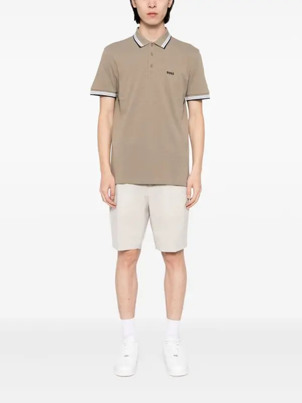 BOSS Slim-fit Chino Shorts - Neutrals