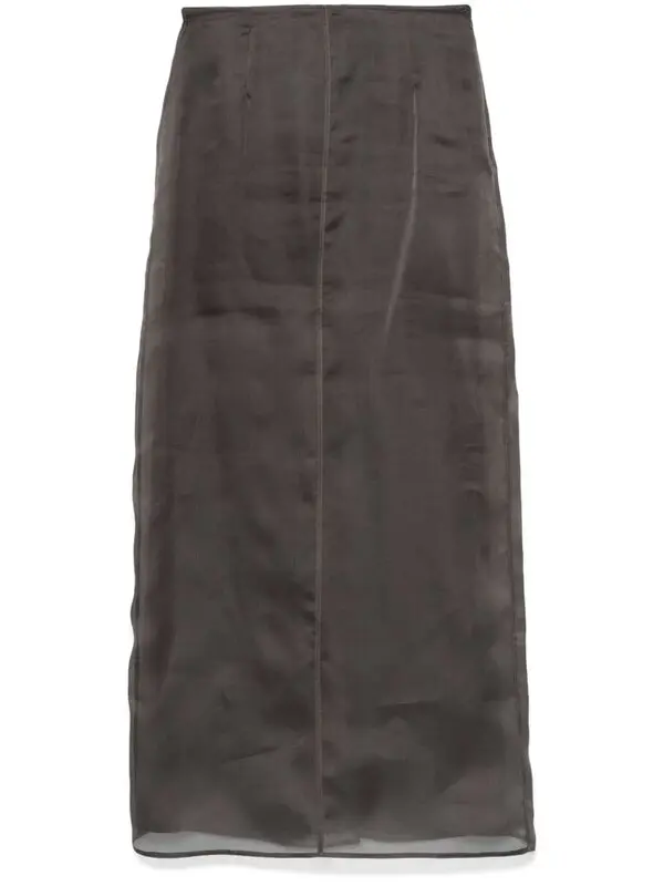 Fabiana Filippi Organza Midi Skirt