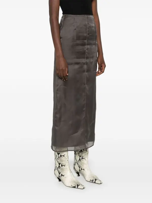 Fabiana Filippi Organza Midi Skirt