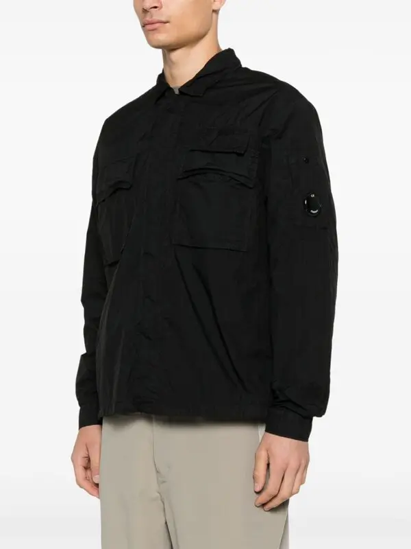 C.P. COMPANY Lens-detail Shirt - Black