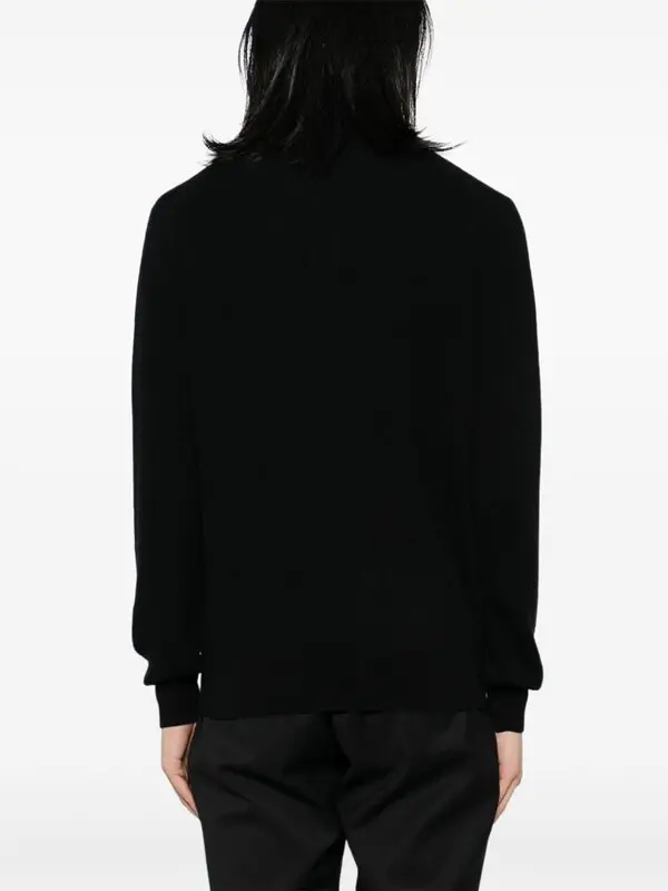 Brioni Half-zip Jumper - Black