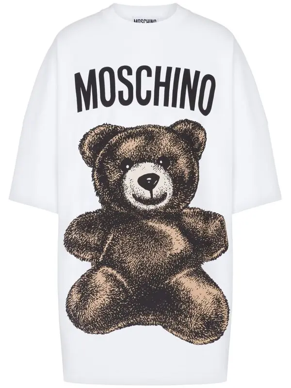 Moschino Teddy Bear-print T-shirt - White