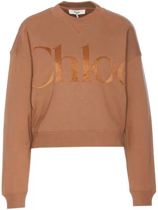 Chloé Logo-embossed Sweatshirt