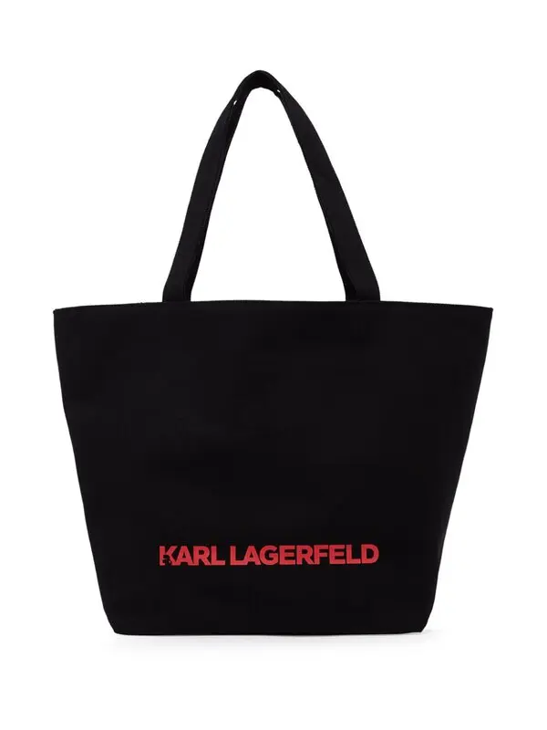 Karl Lagerfeld K/heart Reversible Tote Bag - Black