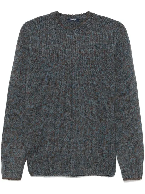 BARBA NAPOLI Virgin Wool Sweater - Blue