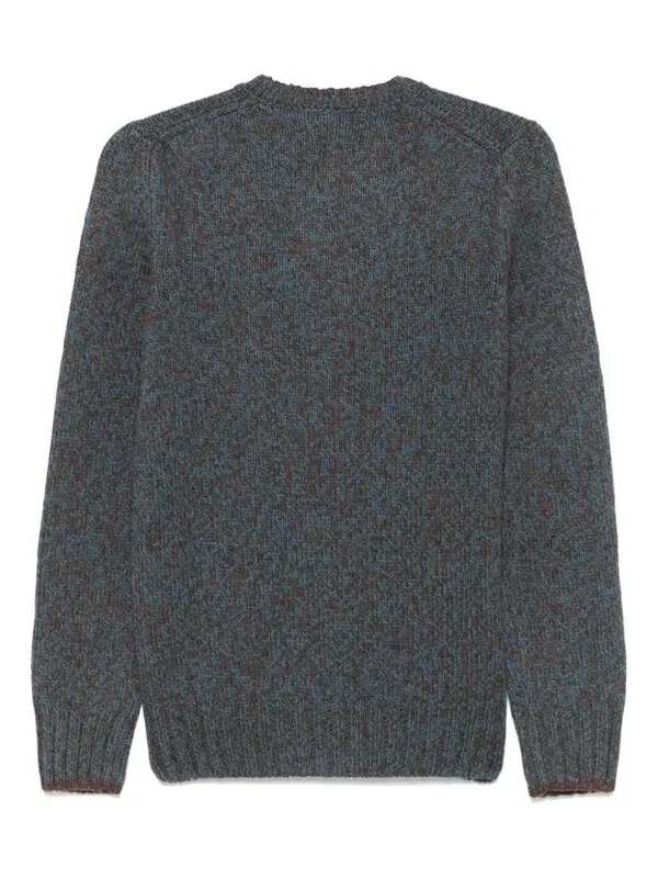 BARBA NAPOLI Virgin Wool Sweater - Blue