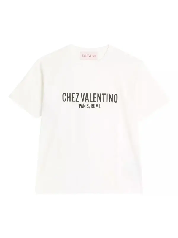 Valentino Garavani Chez-print T-shirt - White