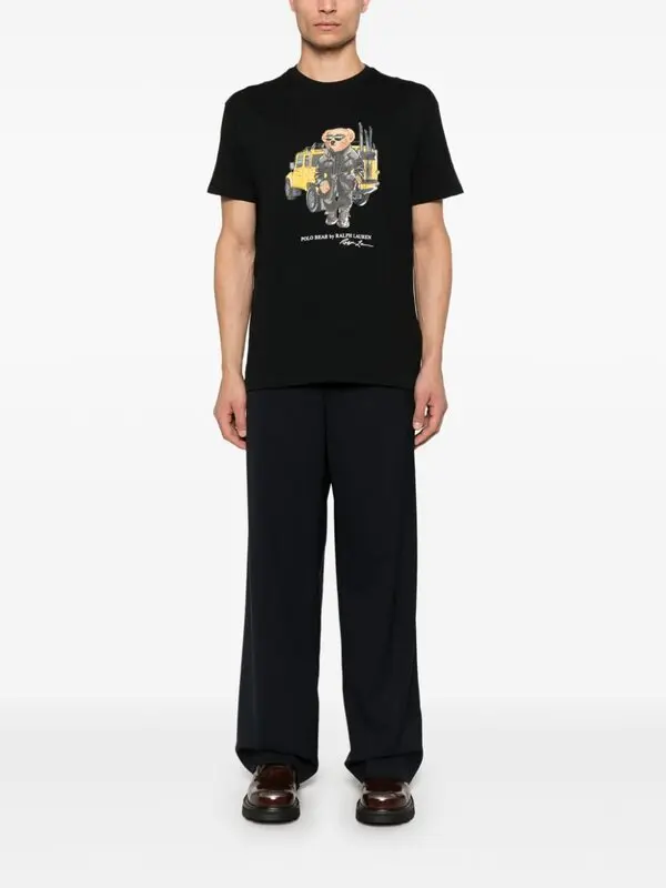 Polo Ralph Lauren Polo Bear-motif T-shirt - Black