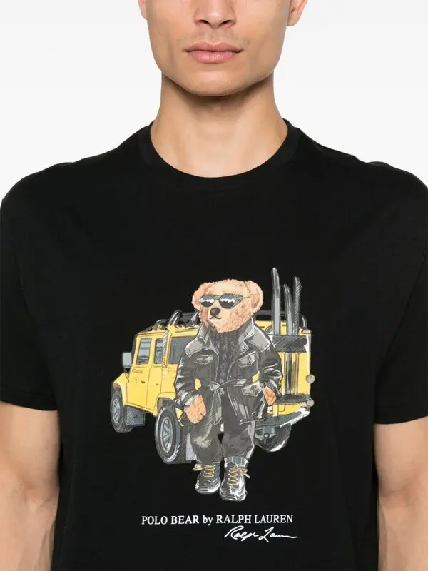 Polo Ralph Lauren Polo Bear-motif T-shirt - Black