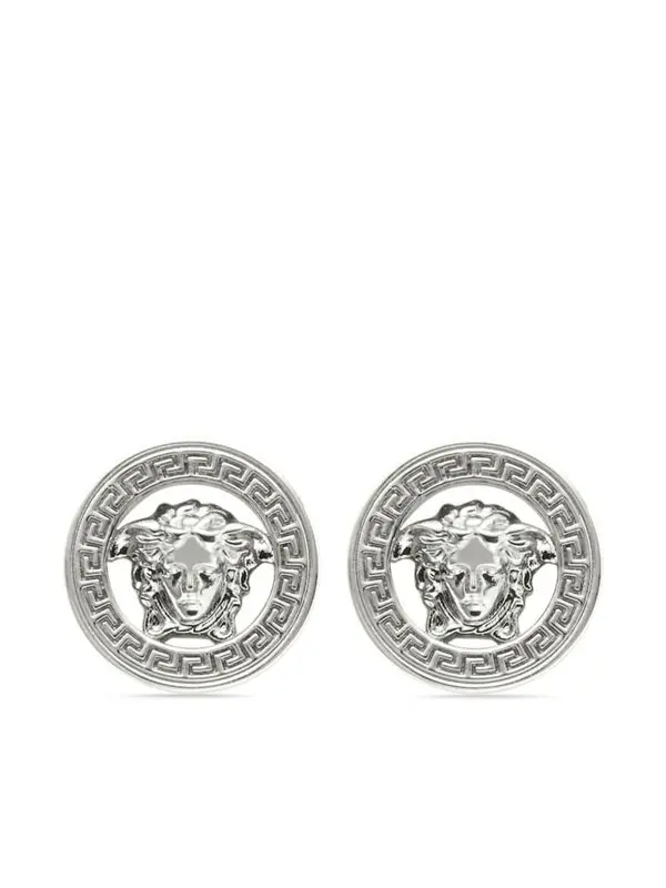 Versace Medusa '95 Stud Earrings - Silver