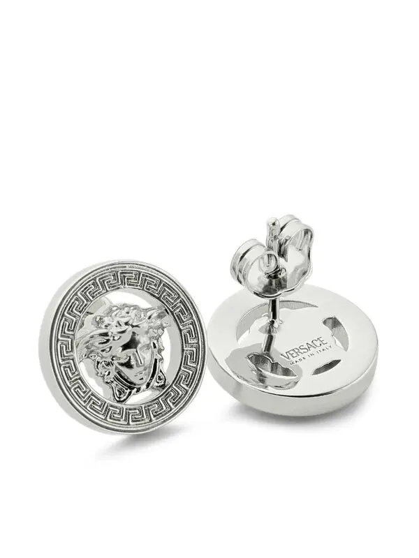 Versace Medusa '95 Stud Earrings - Silver