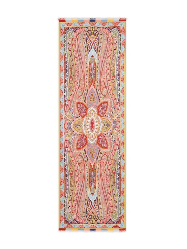 Etro Wool Scarf - Red