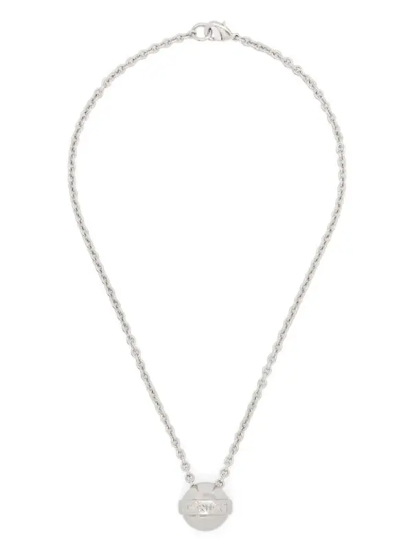 Fiorucci Lollipop Pendant Necklace - Silver
