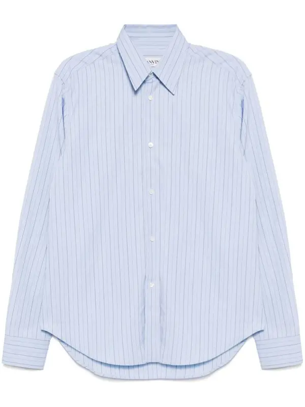 LANVIN Striped Shirt - Blue