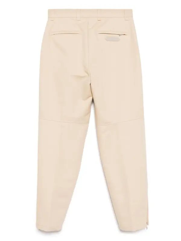 LANVIN Zipped Hem Tapered Trousers