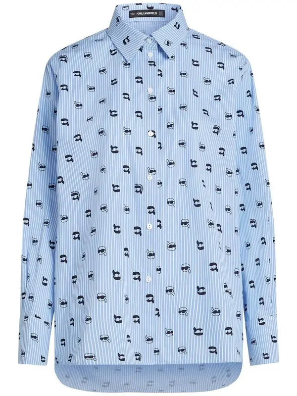 Karl Lagerfeld Icon Monogram Shirt