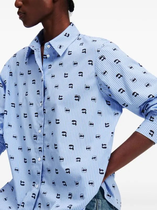 Karl Lagerfeld Icon Monogram Shirt