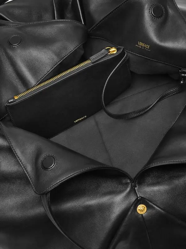 Versace Large Shoulder Bag - Black