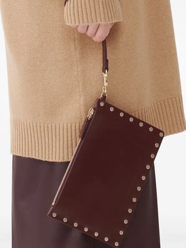 Fabiana Filippi Leather Wristlet