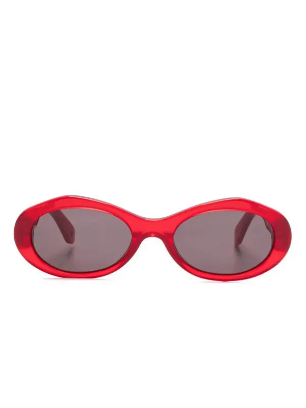 Off-White Edison Sunglasses - Red