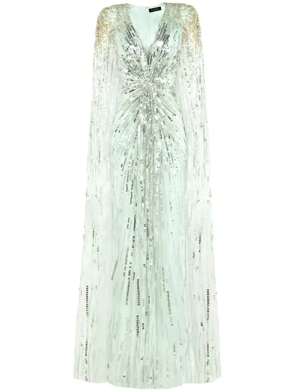 Jenny Packham Gold Rush Gown - Green