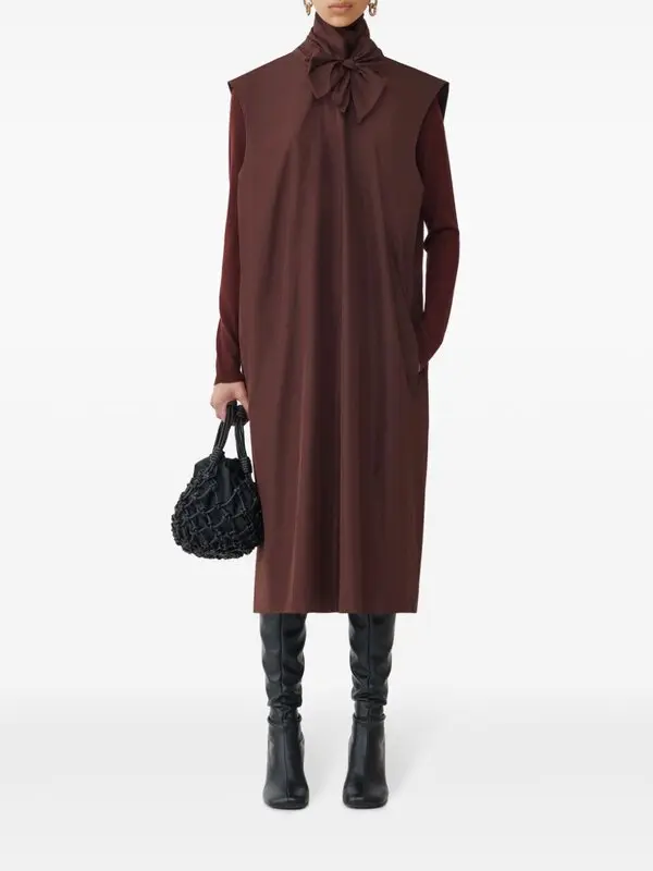 Fabiana Filippi Taffeta Midi Dress