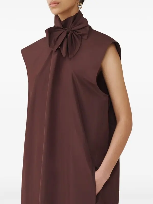 Fabiana Filippi Taffeta Midi Dress