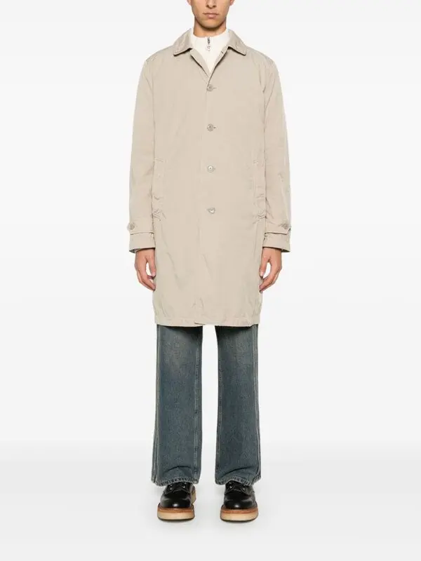 Aspesi Waterproof Trench Coat - Neutrals