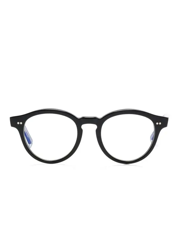 CUTLER & GROSS Round-frame Eyeglasses - Black