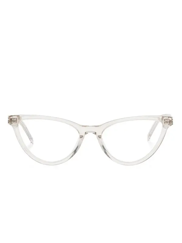 Saint Laurent Cat-eye Glasses - White