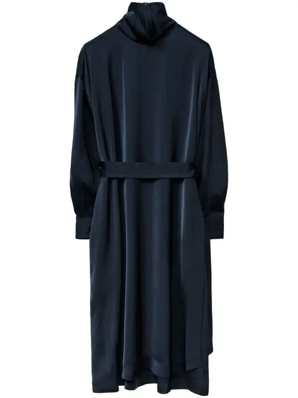 Fabiana Filippi Satin Midi Dress
