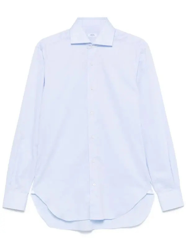 BARBA NAPOLI Cutaway-collar Shirt