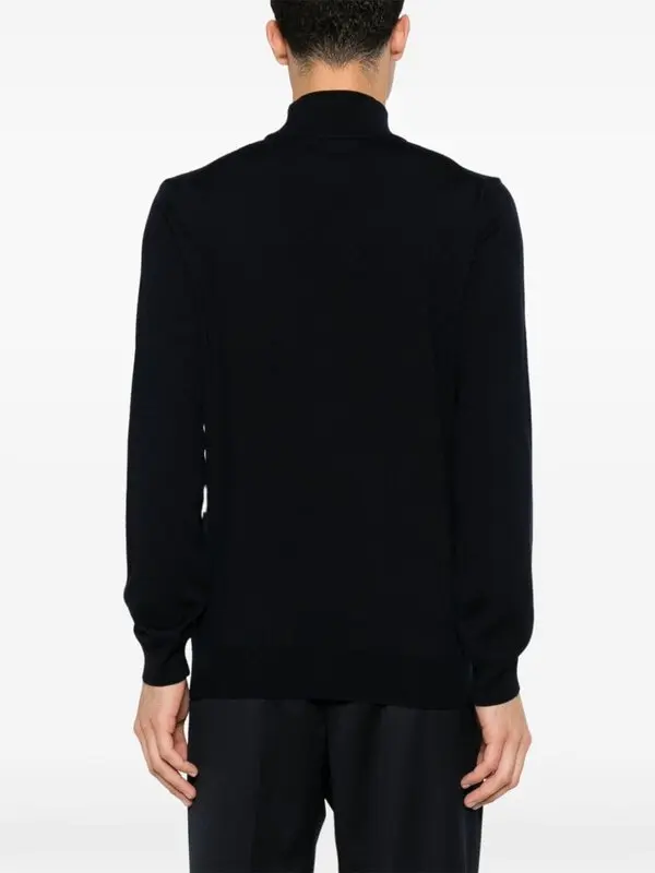 Corneliani Virgin Wool Sweater - Blue