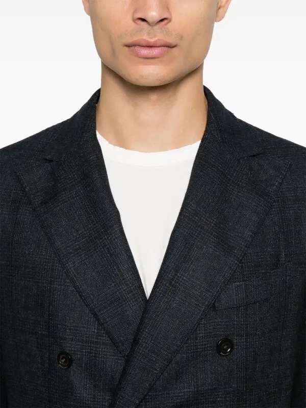 Boglioli Checked Blazer