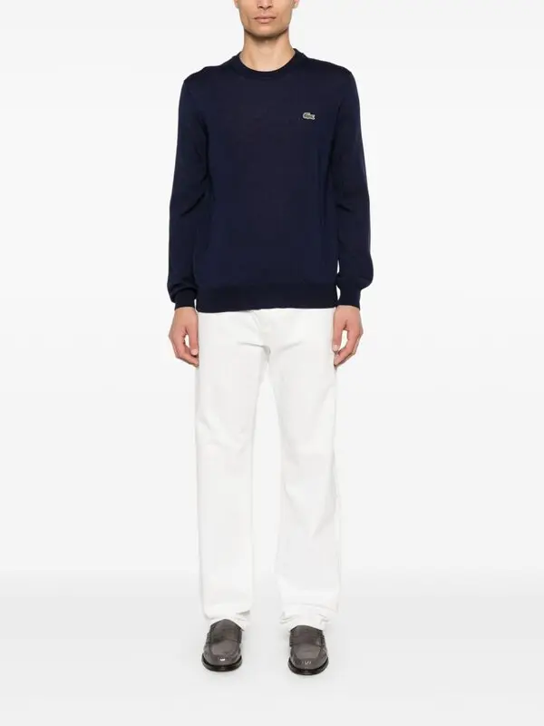 Lacoste Logo-embroidered Sweater