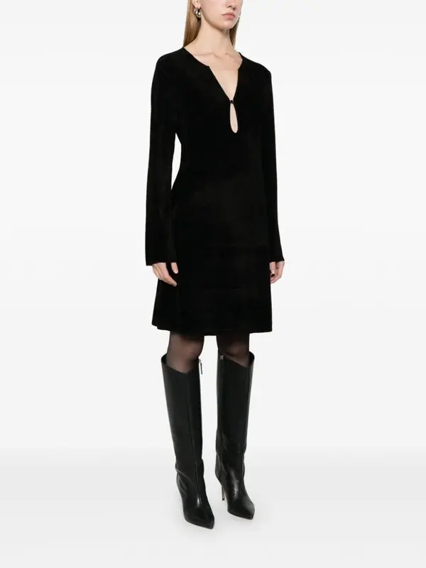 Emporio Armani Chenille Mini Dress