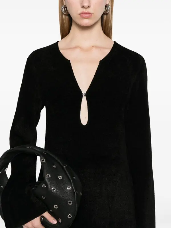 Emporio Armani Chenille Mini Dress