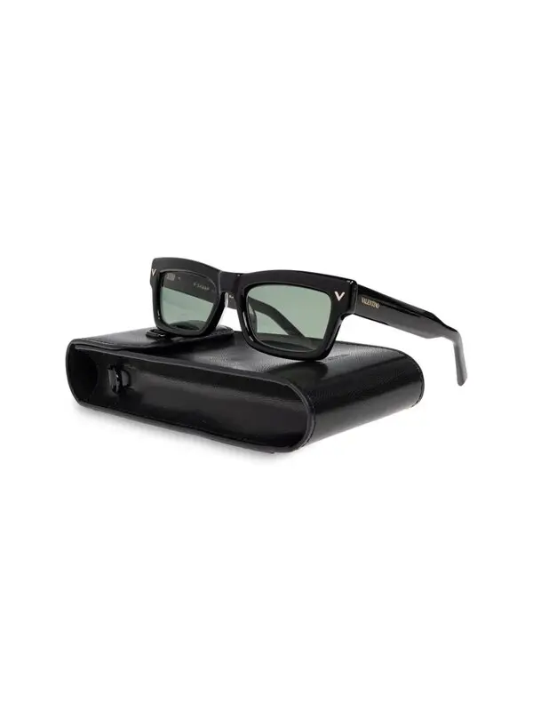 Valentino Garavani Square-frame Sunglasses - Black