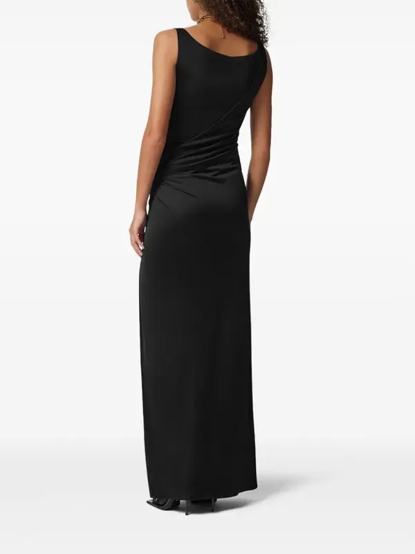 Versace Safety Pin Gathered Gown