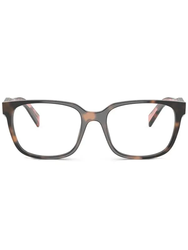 Prada Square-frame Glasses - Brown
