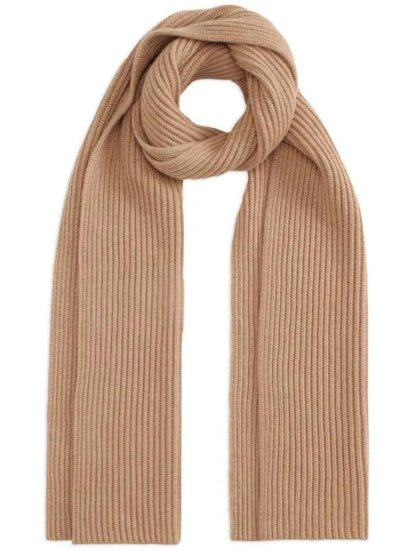 Fabiana Filippi Ribbed Scarf - Neutrals