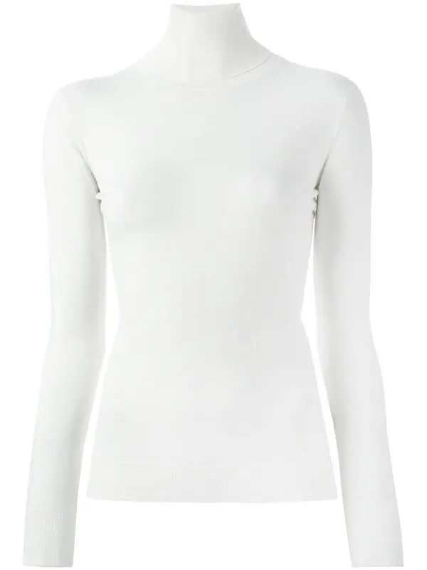 Ermanno Scervino Turtleneck Virgin Wool Sweater