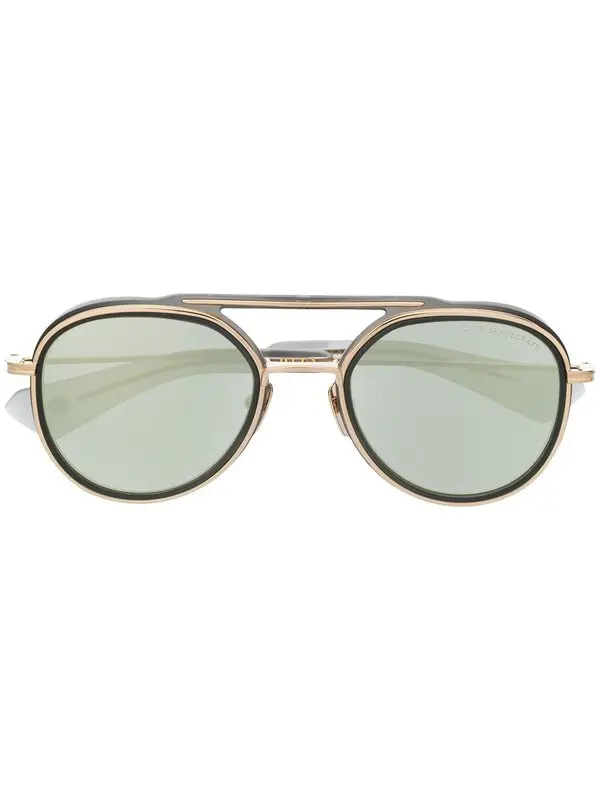 Dita Pilot-shaped Sunglasses - Grey