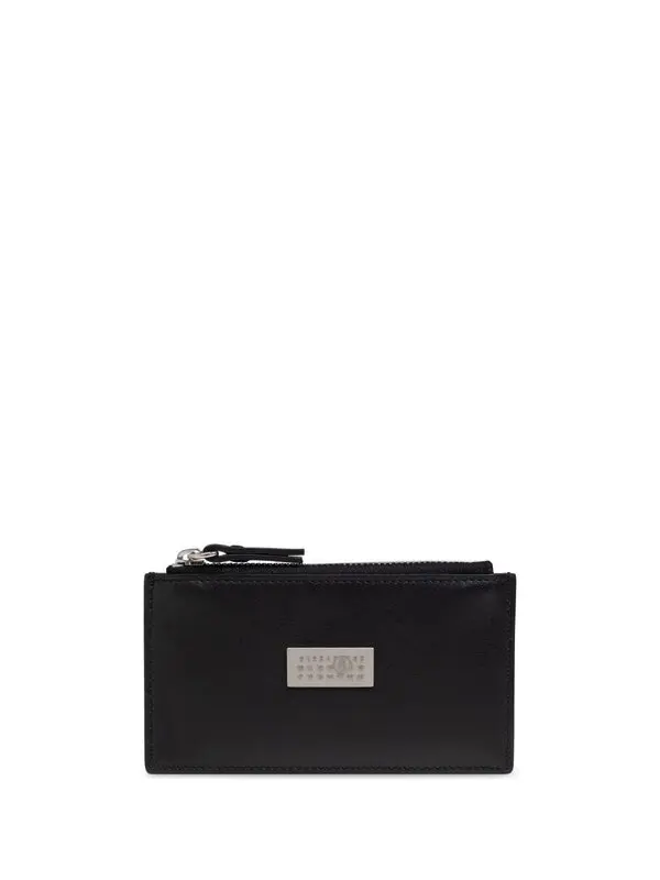 MAISON MARGIELA Numbers-plaque Wallet - Black