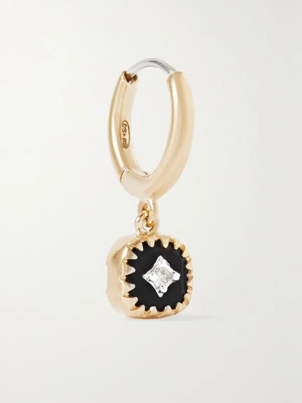 Pascale Monvoisin Pierrot Hoop Earring - Gold