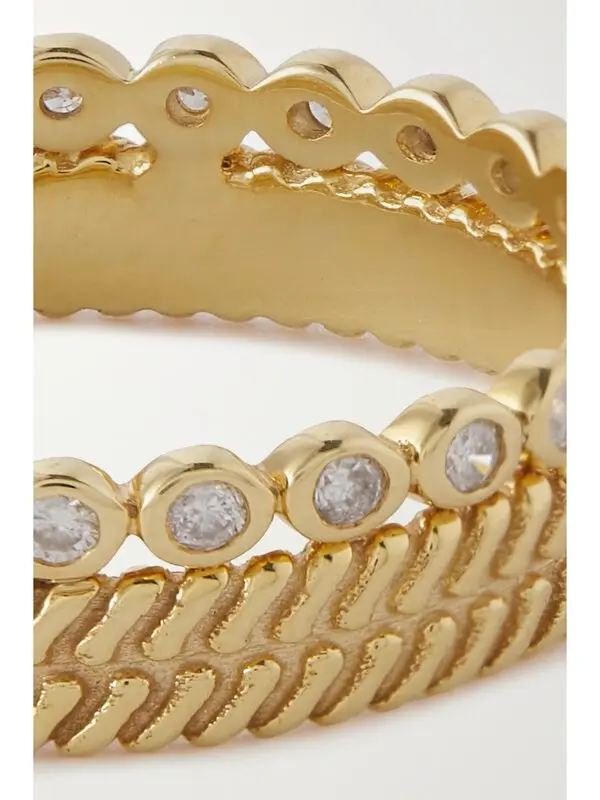 Pascale Monvoisin Jil N°2 9-karat Diamond Ring