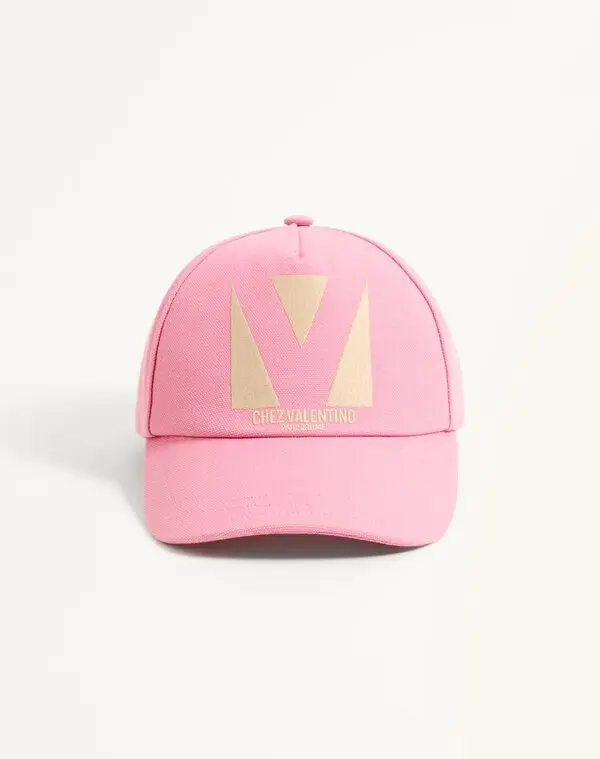 Valentino Garavani Chez Baseball Cap - Pastel Pink/butter
