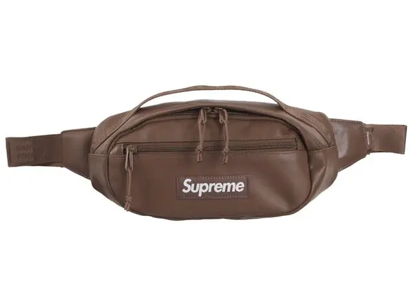 Supreme Leather Waist Bag
